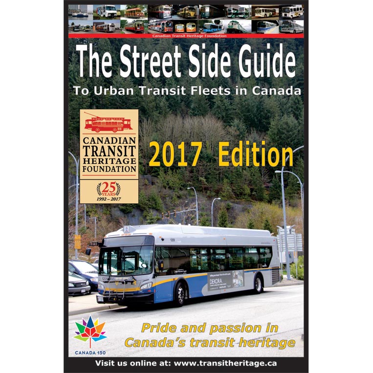 2017 Street Side Guide - Get Yours Now! - Canadian Transit Heritage ...