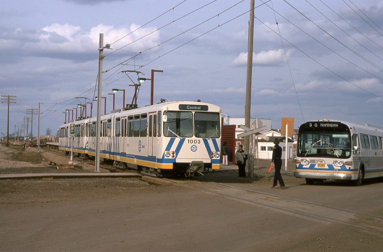Edmonton LRT 40th Anniversary - Canadian Transit Heritage Foundation